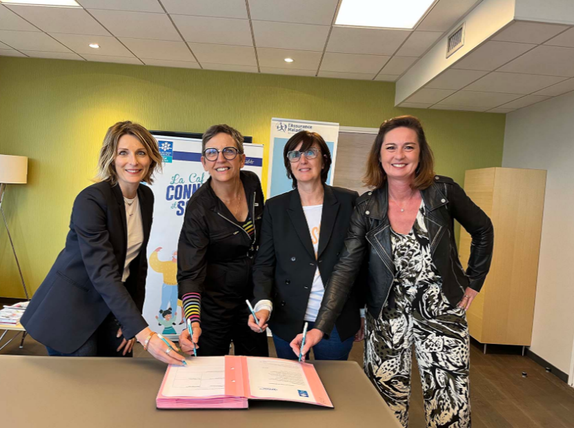 CAF - Signature d’une convention de partenariat entre la Caf et les Cpam du Nord